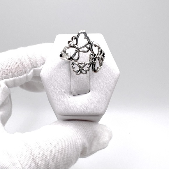 Jewelry | 925 Sterling Silver Butterfly Ring | Poshmark